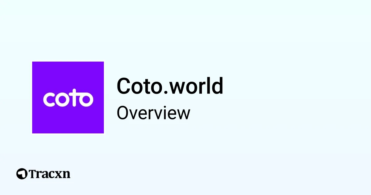 Coto.world - Company Profile - Tracxn