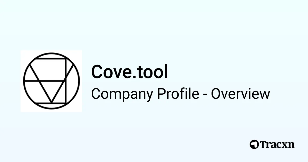 Cove.tool - 2026 Company Profile, Team, Funding & Competitors - Tracxn