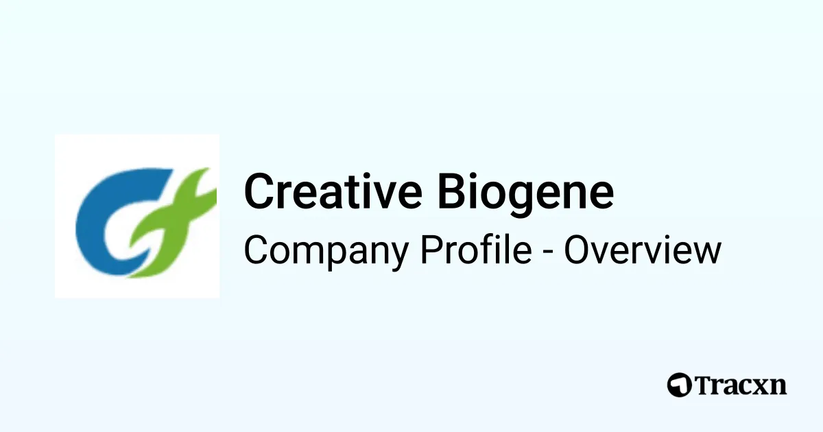 Creative Biogene - 2025 Company Profile & Competitors - Tracxn