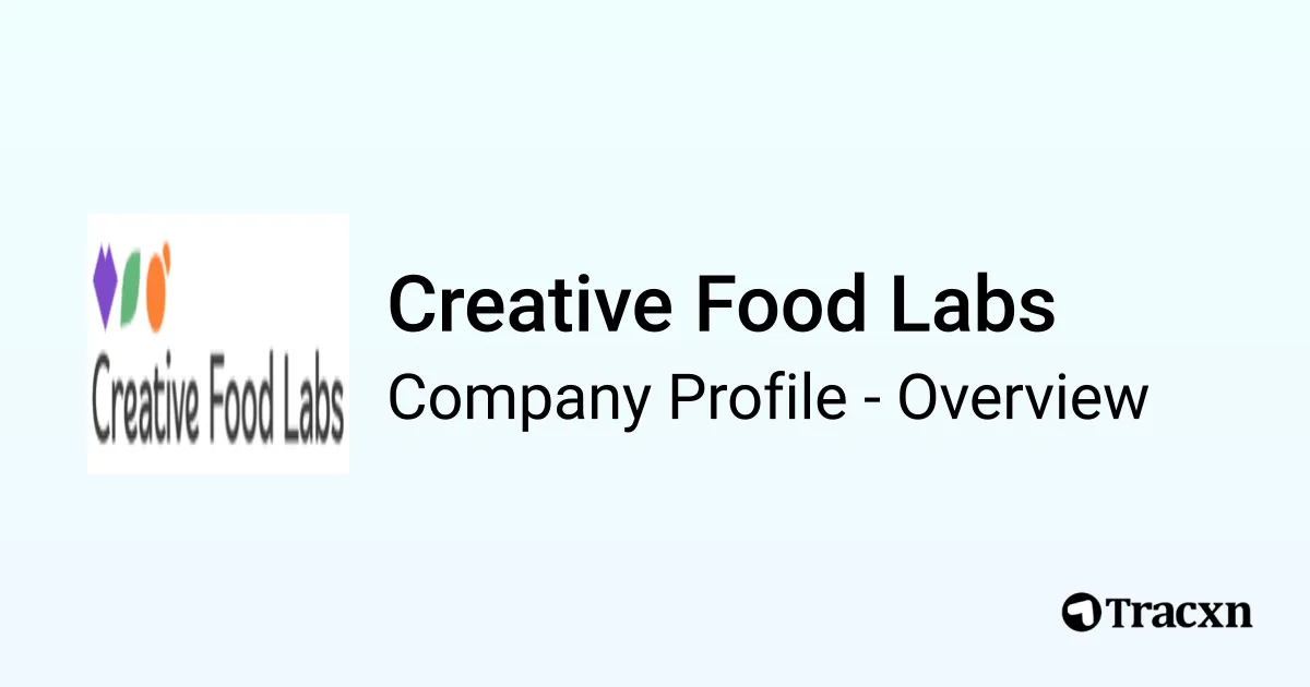 Creative Food Labs - 2025 Company Profile, Team & Funding - Tracxn