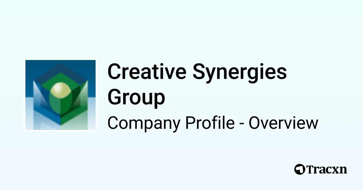 Creative Synergies Group - 2025 Company Profile, Team & Competitors ...