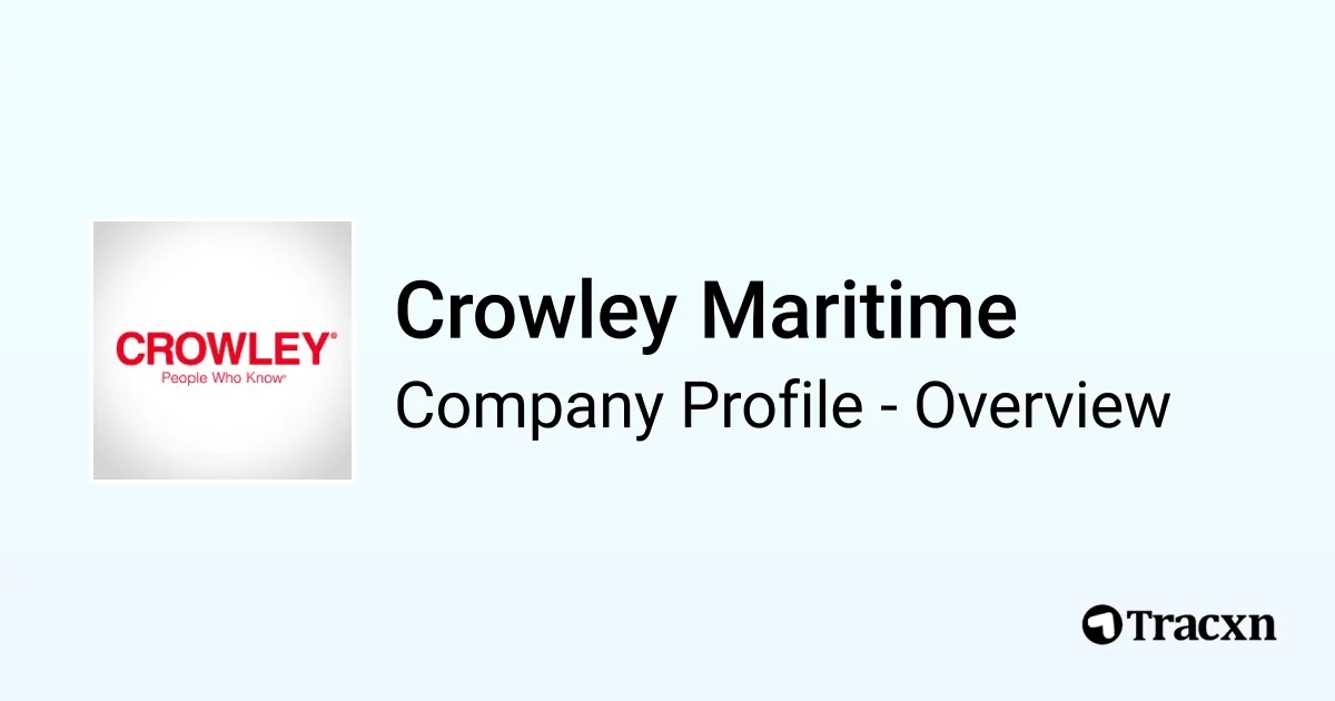 Crowley Maritime - 2026 Company Profile, Funding, Competitors ...