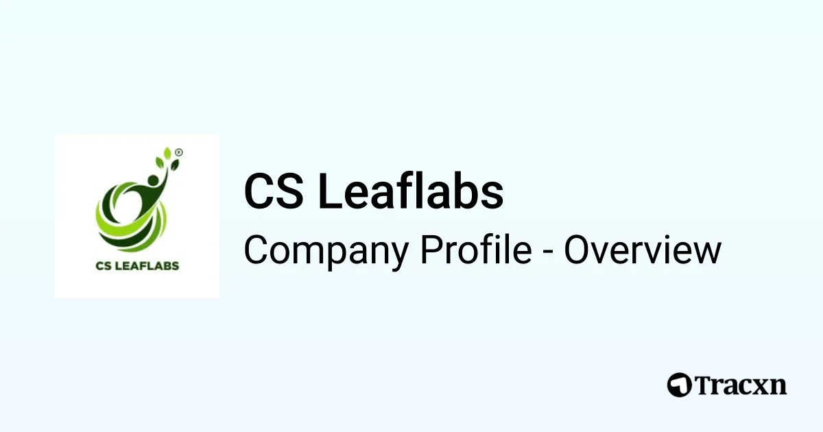 CS Leaflabs - 2025 Company Profile, Team & Competitors - Tracxn
