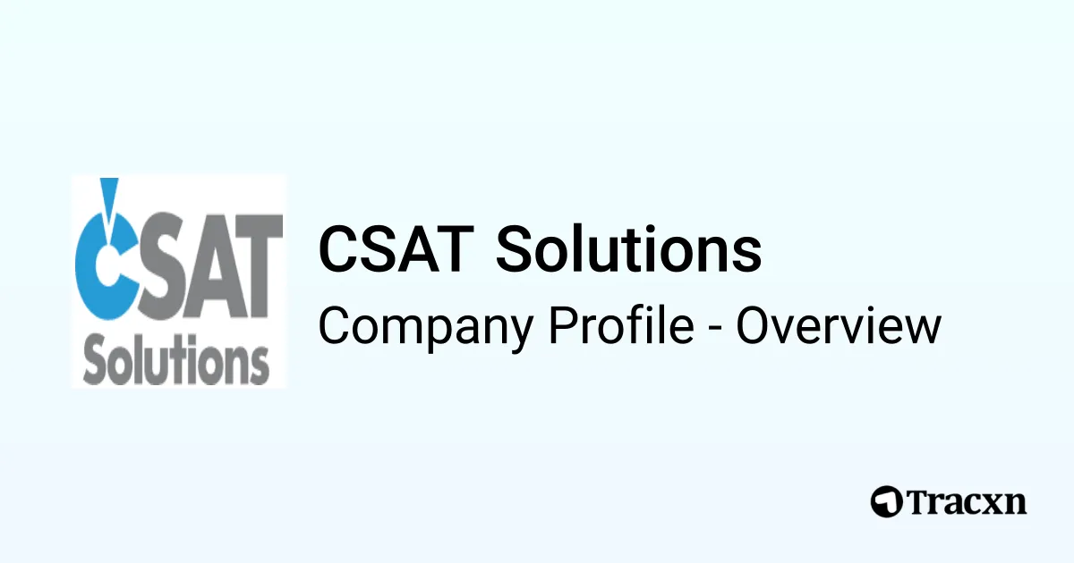 CSAT Solutions - 2026 Company Profile, Team, Funding & Competitors - Tracxn