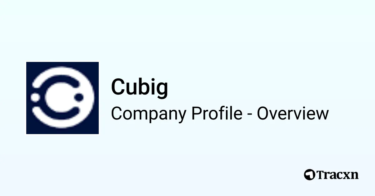 Cubig - 2025 Company Profile, Funding & Competitors - Tracxn