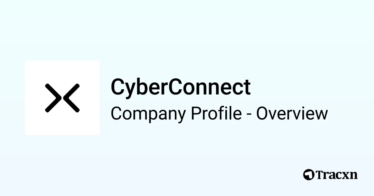 CyberConnect - 2025 Company Profile, Team, Funding & Competitors - Tracxn