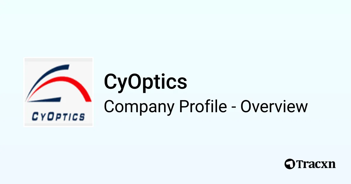 CyOptics - 2025 Company Profile, Team, Funding & Competitors - Tracxn