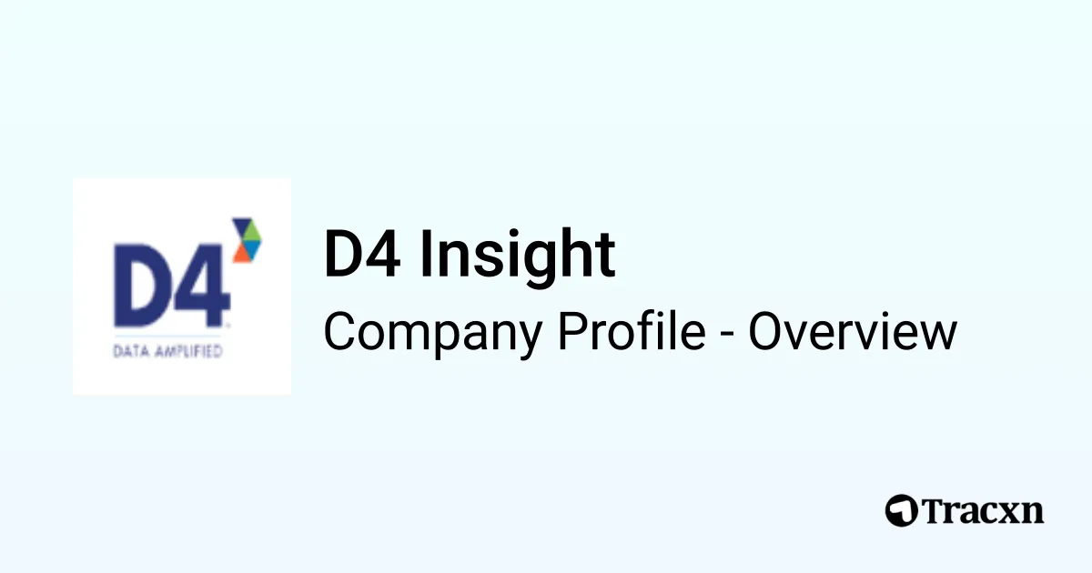 D4 Insight - 2026 Company Profile, Team & Competitors - Tracxn