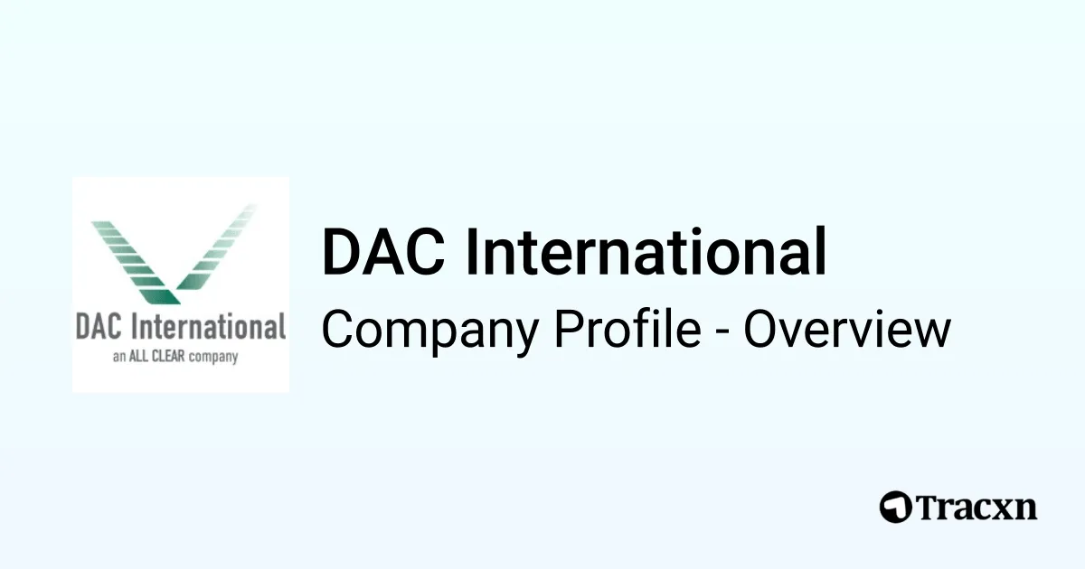 DAC International - 2026 Company Profile, Funding & Competitors - Tracxn