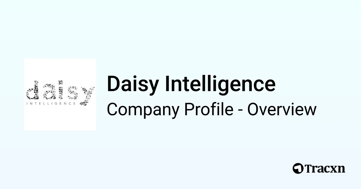 Daisy Intelligence - 2025 Company Profile, Team, Funding & Competitors ...