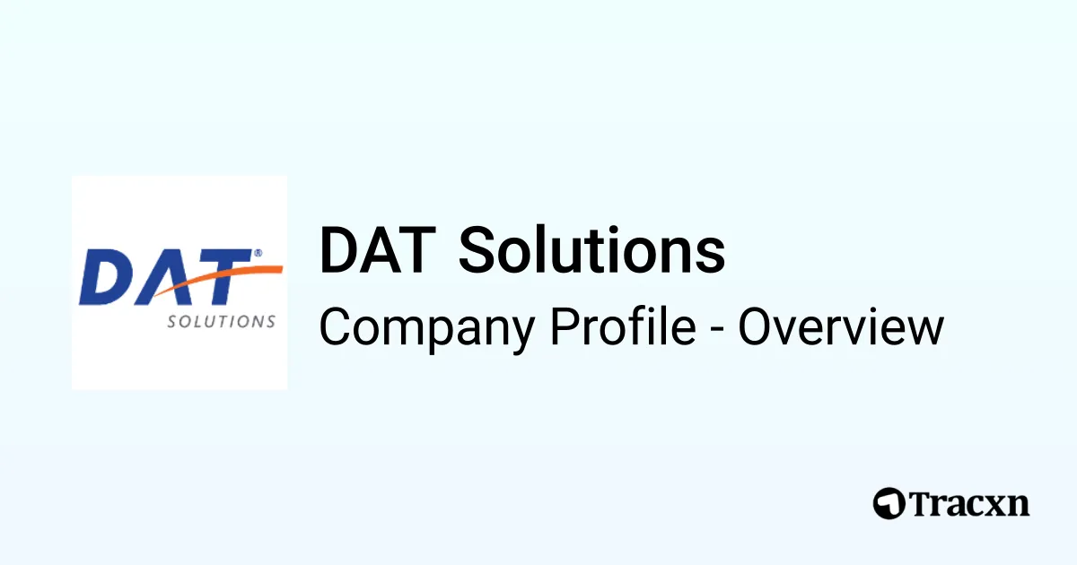 DAT Solutions - 2026 Company Profile & Competitors - Tracxn