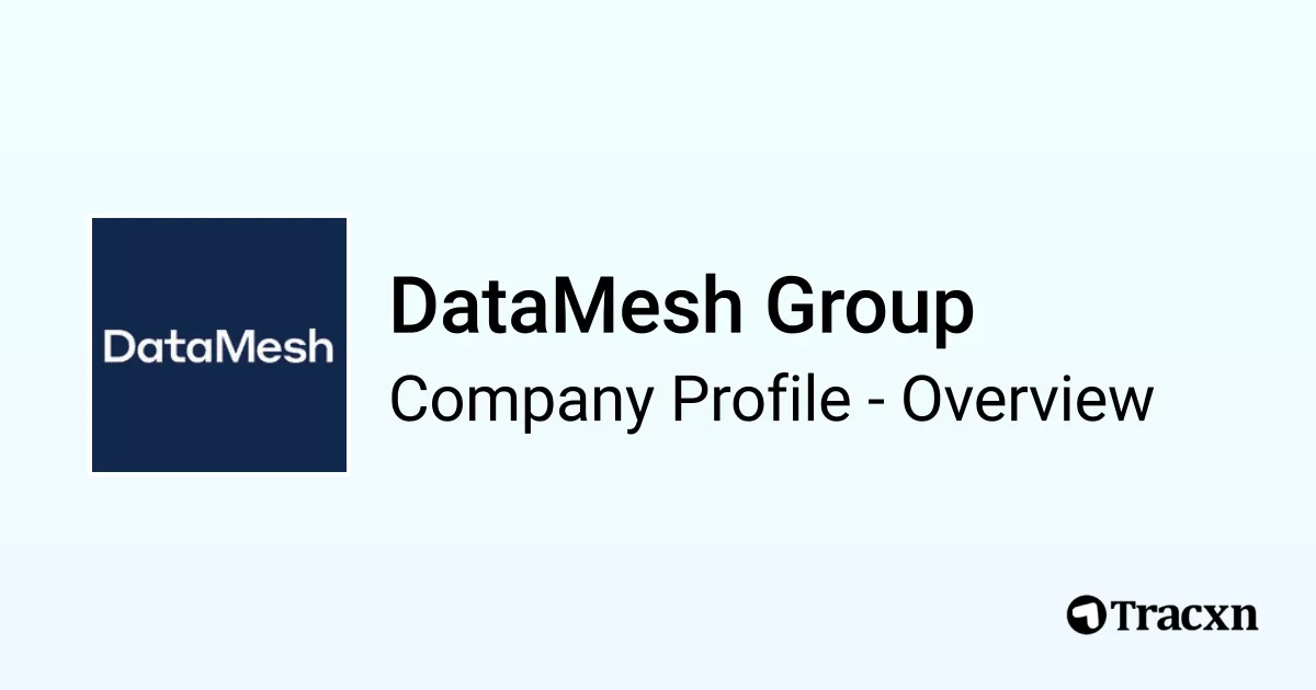 DataMesh Group - 2025 Company Profile, Team, Funding & Competitors - Tracxn