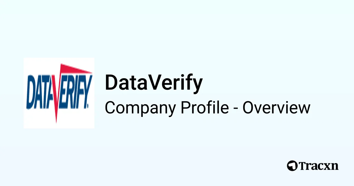 DataVerify - 2025 Company Profile, Team & Competitors - Tracxn