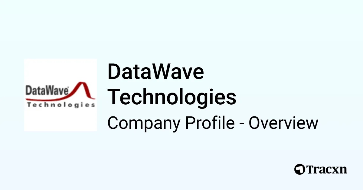 DataWave Technologies - 2025 Company Profile, Team & Competitors - Tracxn