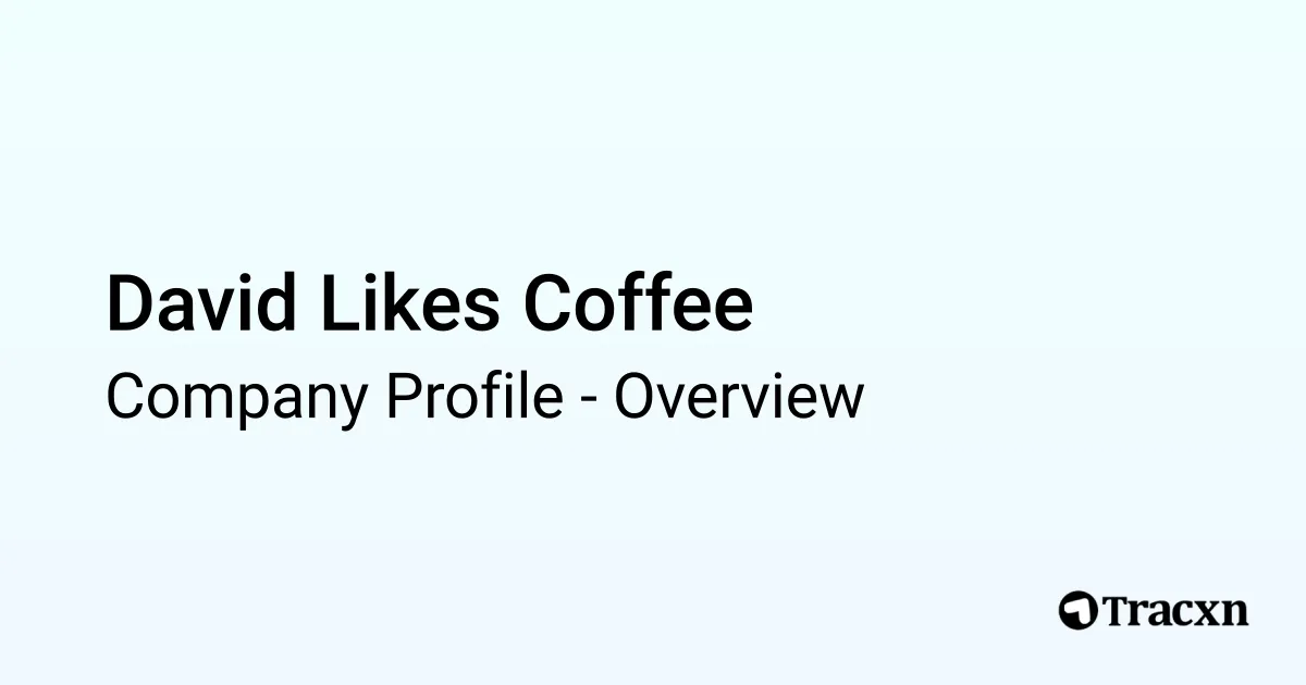 David Likes Coffee - 2025 Company Profile - Tracxn