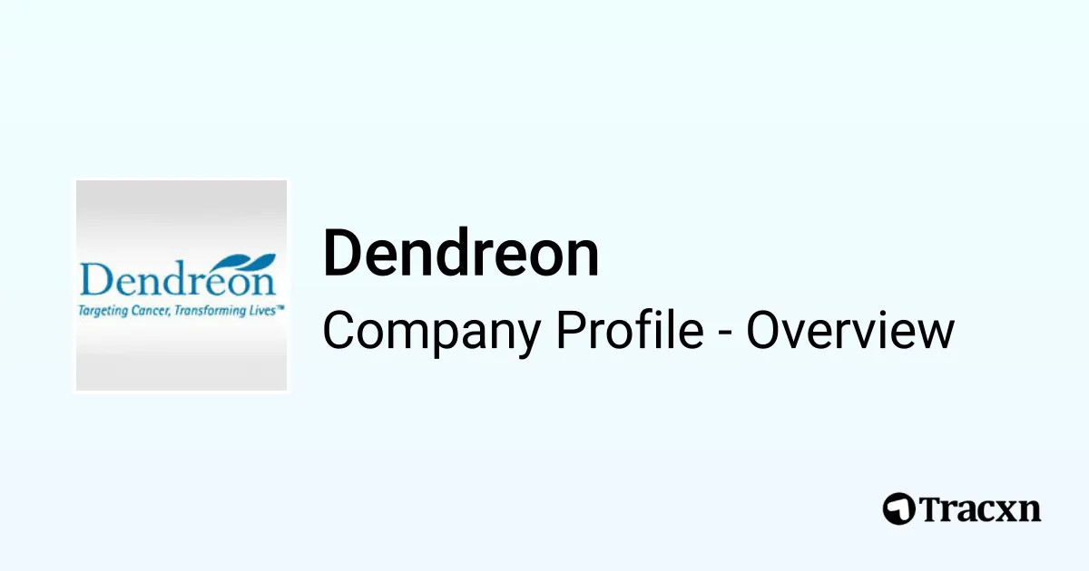 Dendreon - 2025 Company Profile, Funding & Competitors - Tracxn