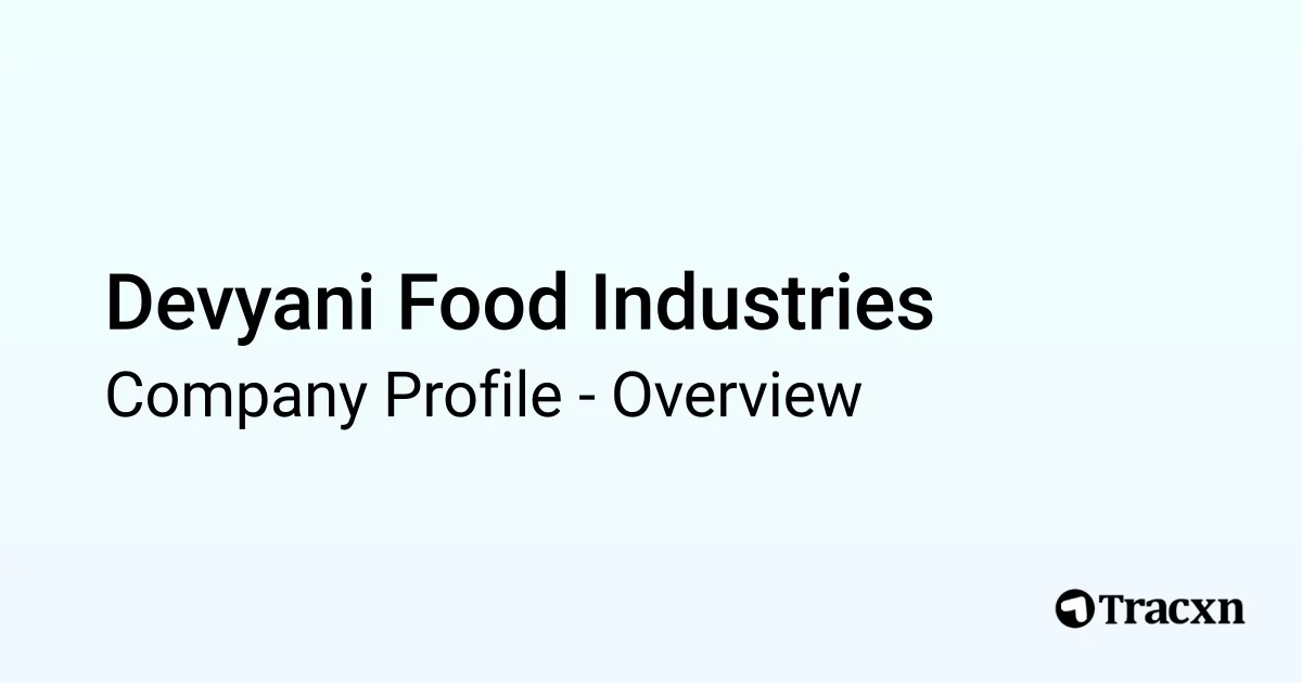 Devyani Food Industries - 2025 Company Profile, Competitors ...