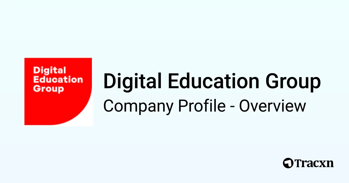 Digital Education Group - 2025 Company Profile & Competitors - Tracxn