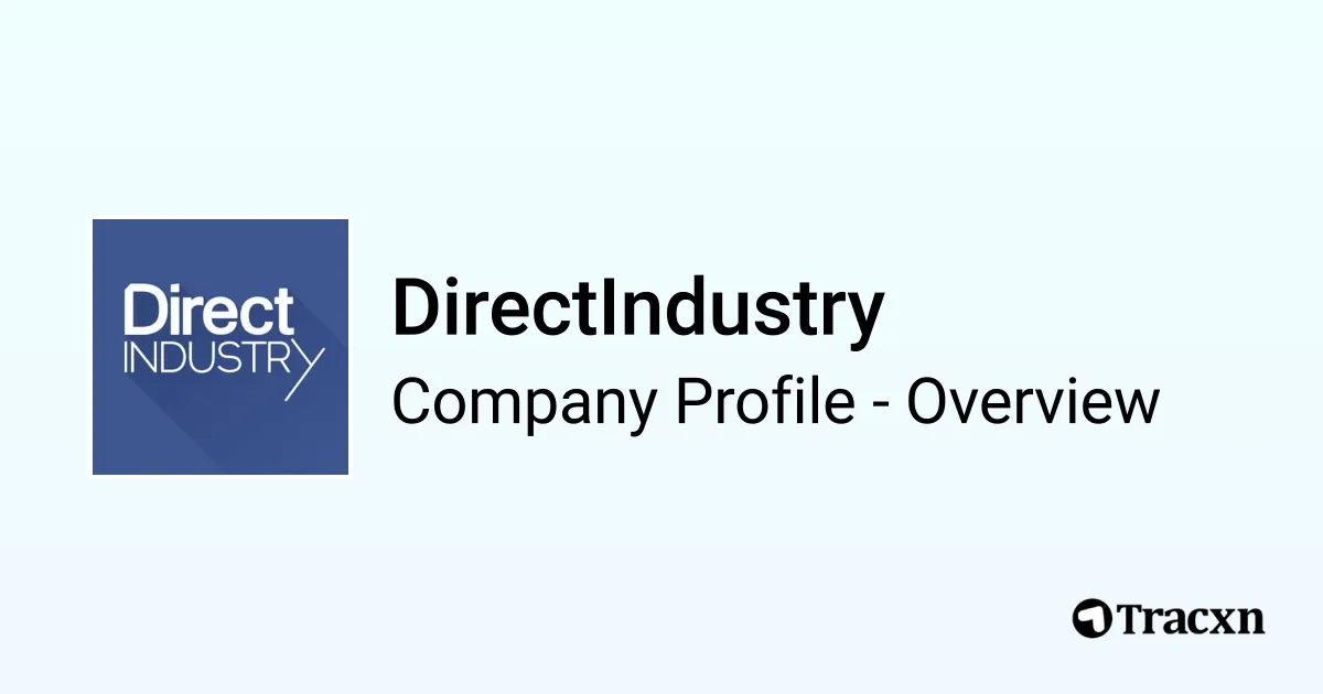 DirectIndustry - 2026 Company Profile & Competitors - Tracxn