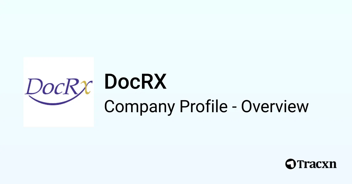 DocRX - 2025 Company Profile, Team & Competitors - Tracxn