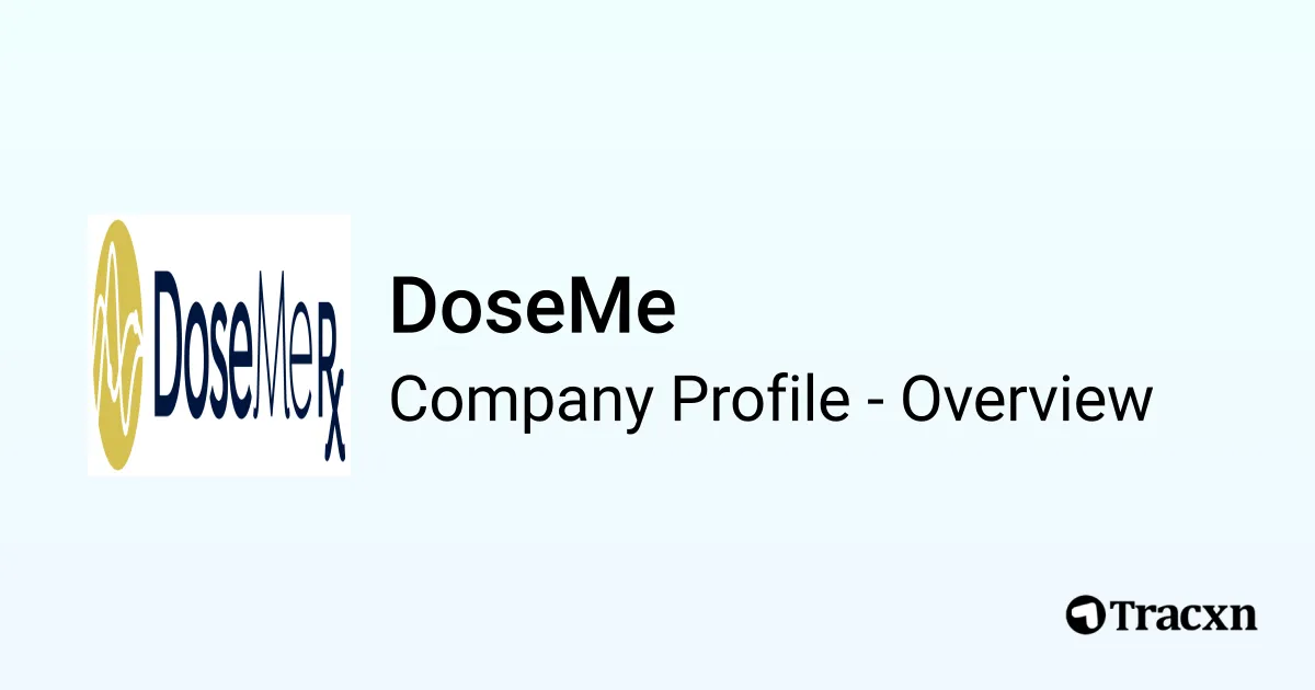 DoseMe - 2026 Company Profile, Team, Funding & Competitors - Tracxn