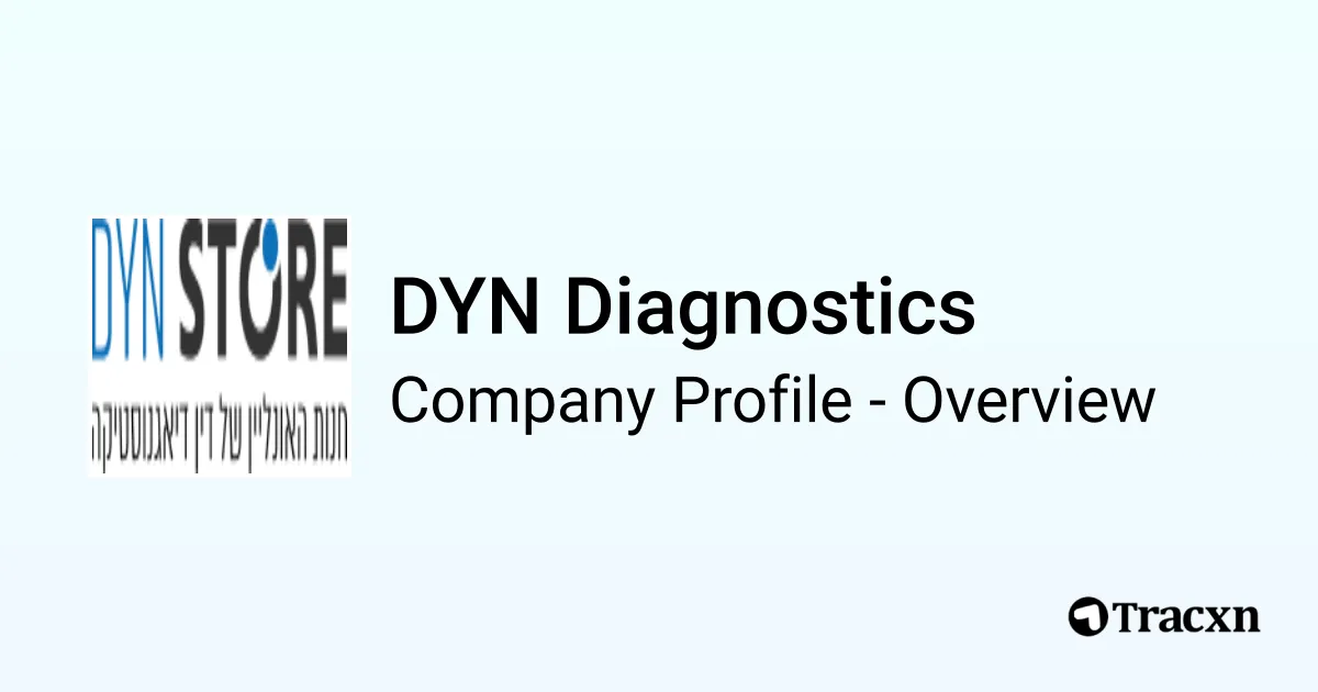 DYN Diagnostics - 2025 Company Profile & Competitors - Tracxn