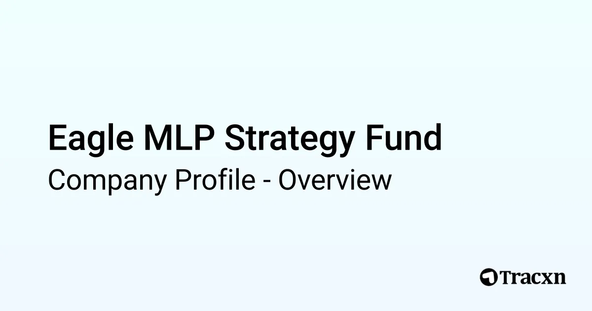 Eagle MLP Strategy Fund - 2025 Company Profile & Competitors - Tracxn