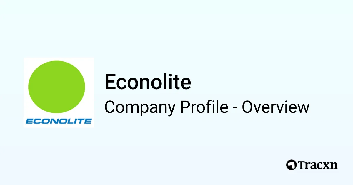 Econolite - 2025 Company Profile, Team & Competitors - Tracxn