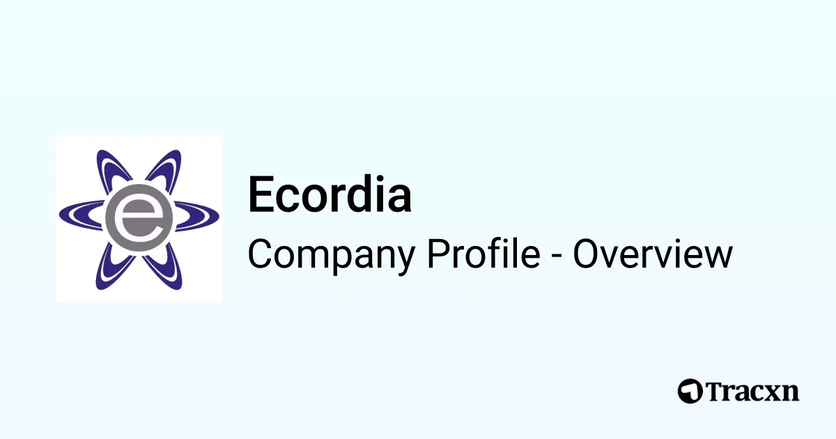Ecordia - 2026 Company Profile, Team & Competitors - Tracxn