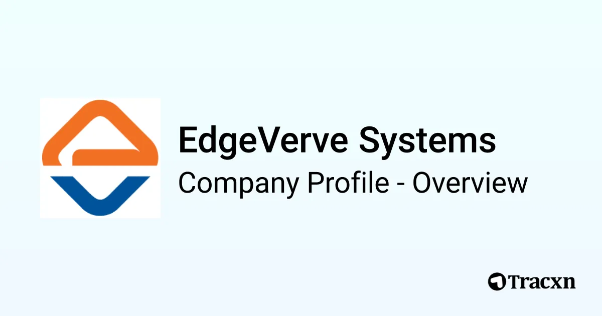 EdgeVerve Systems - 2025 Company Profile, Team, Competitors & Financials - Tracxn