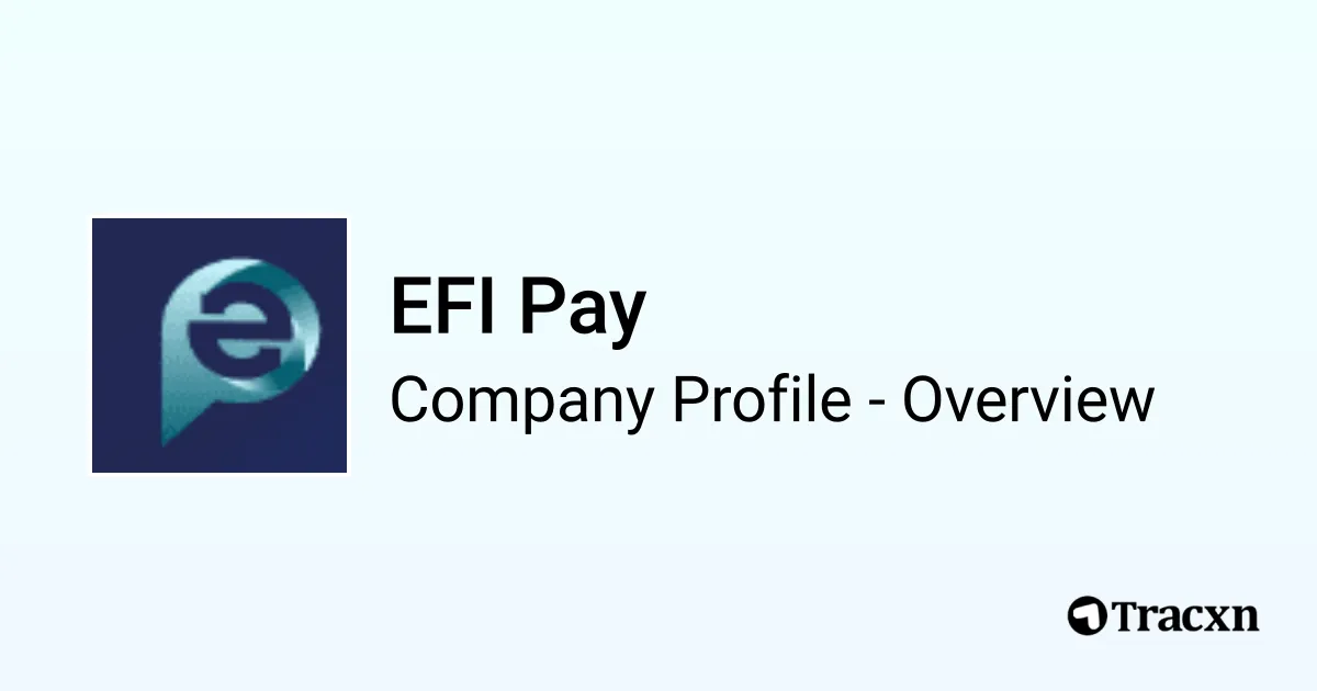 EFI Pay - 2025 Company Profile & Competitors - Tracxn