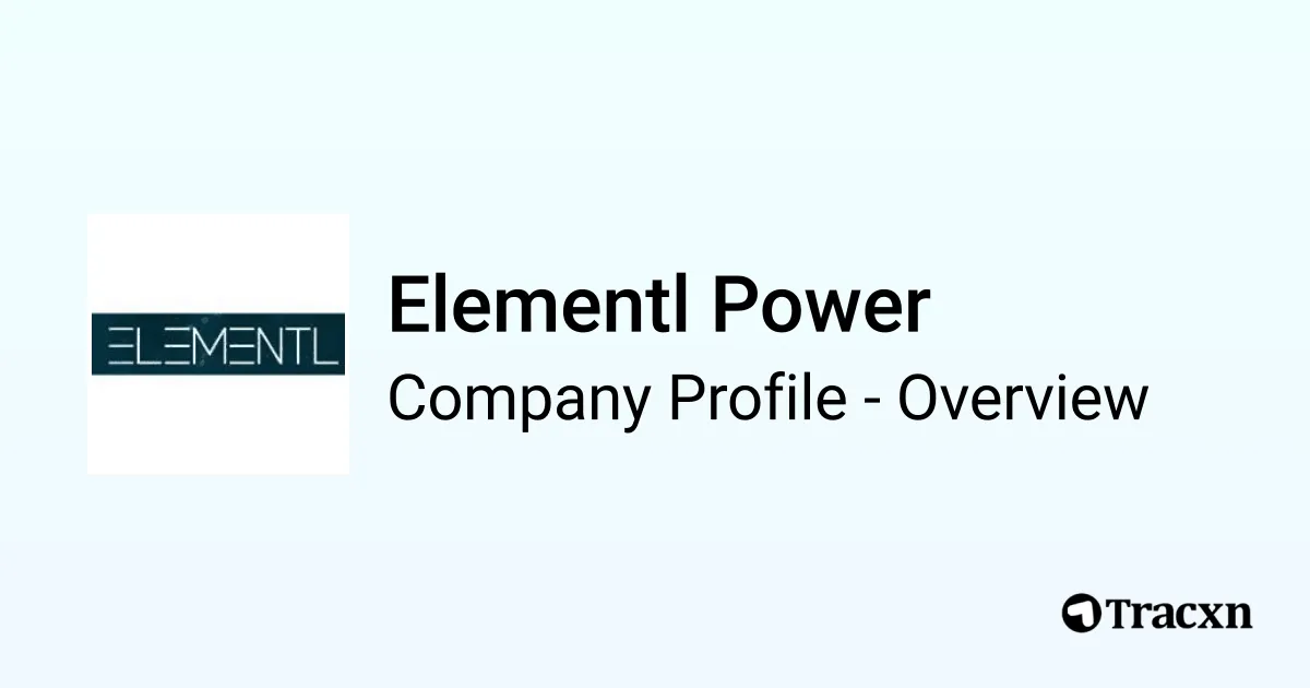Elementl Power - 2025 Company Profile, Funding & Competitors - Tracxn
