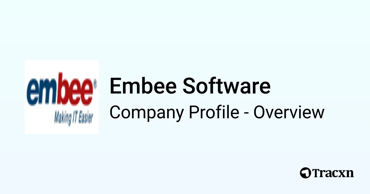 Embee Software - 2025 Company Profile, Competitors & Financials - Tracxn