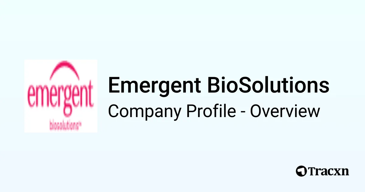 Emergent BioSolutions - 2026 Company Profile, Funding, Competitors ...