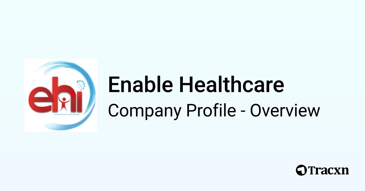 Enable Healthcare - 2025 Company Profile, Funding & Competitors - Tracxn