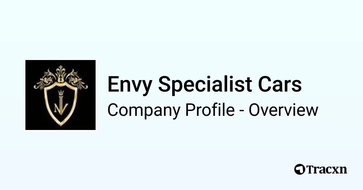 Envy Specialist Cars - 2025 Company Profile & Competitors - Tracxn