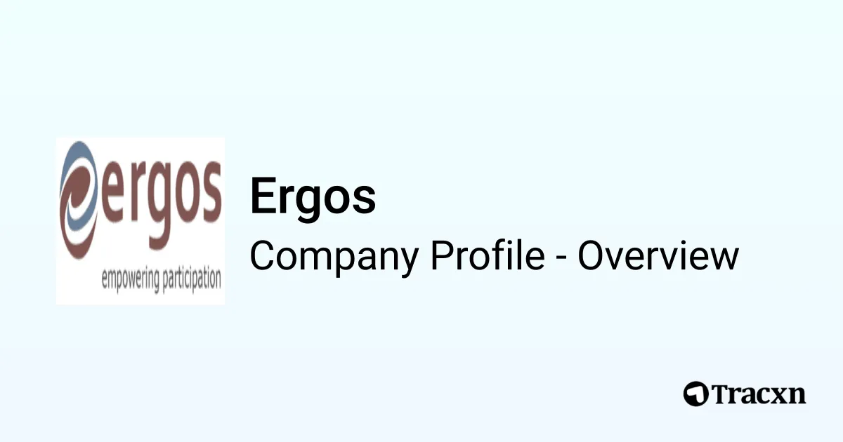 Ergos - 2025 Company Profile, Team, Funding, Competitors & Financials ...