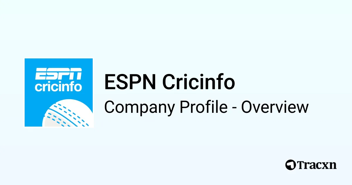 ESPN Cricinfo - 2025 Company Profile, Team & Competitors - Tracxn