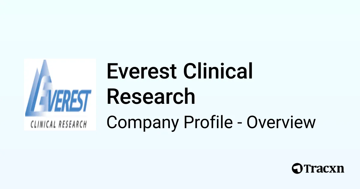 Everest Clinical Research - 2025 Company Profile, Funding & Competitors ...