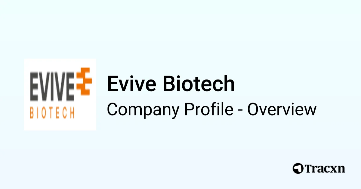 Evive Biotech - 2025 Company Profile & Competitors - Tracxn