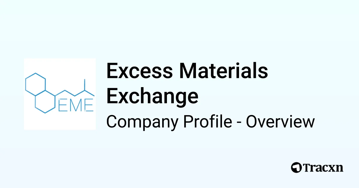 Excess Materials Exchange - 2025 Company Profile, Team, Funding ...