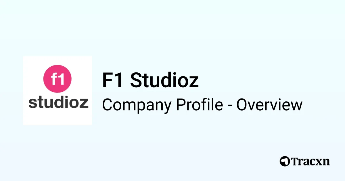 F1 Studioz - 2026 Company Profile, Team, Funding, Competitors ...