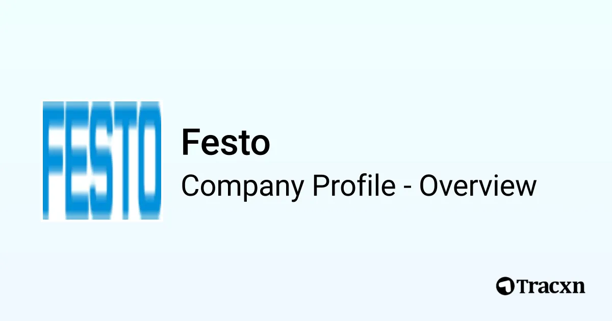 Festo - 2026 Company Profile, Team, Funding, Competitors & Financials ...
