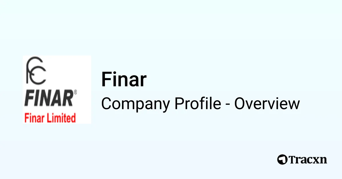 Finar - 2025 Company Profile, Team, Competitors & Financials - Tracxn