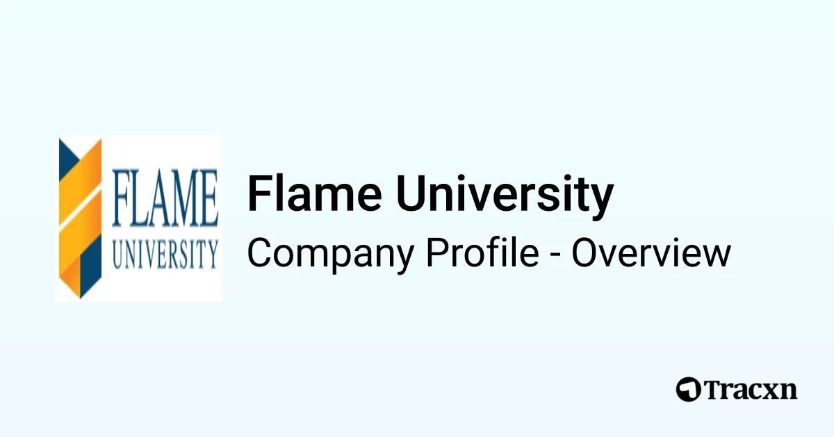 Flame University - 2026 Company Profile, Team & Competitors - Tracxn