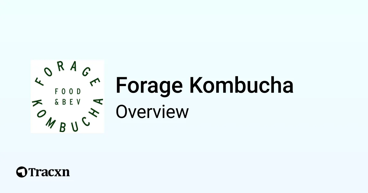 Forage Kombucha - Company Profile - Tracxn
