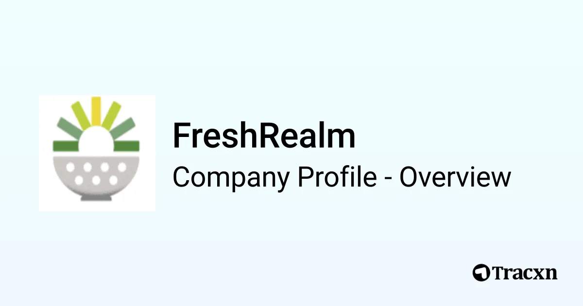 FreshRealm - 2025 Company Profile, Team, Funding & Competitors - Tracxn