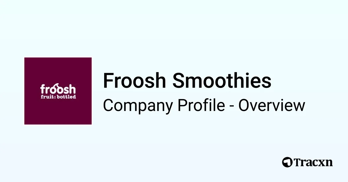Froosh Smoothies - 2025 Company Profile, Funding & Competitors - Tracxn