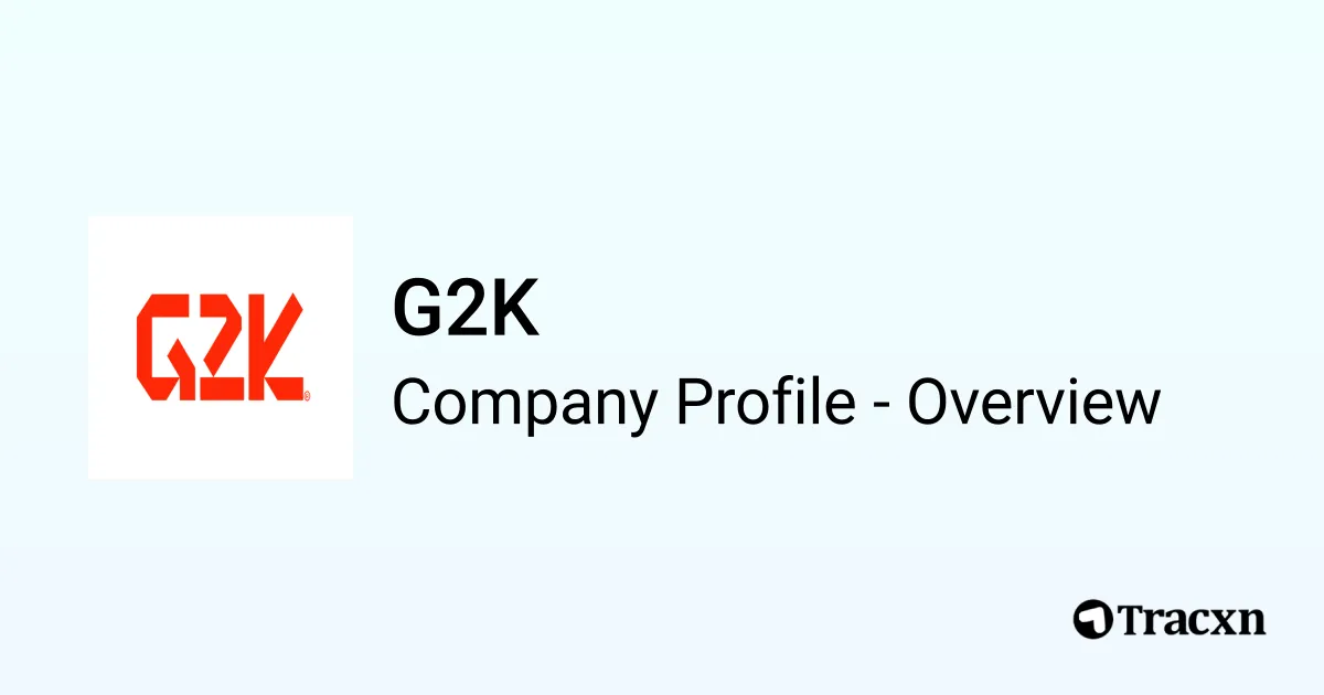 G2K - 2026 Company Profile, Team, Competitors & Financials - Tracxn