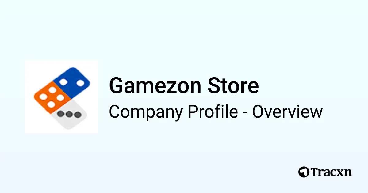 Gamezon Store - 2025 Company Profile & Competitors - Tracxn